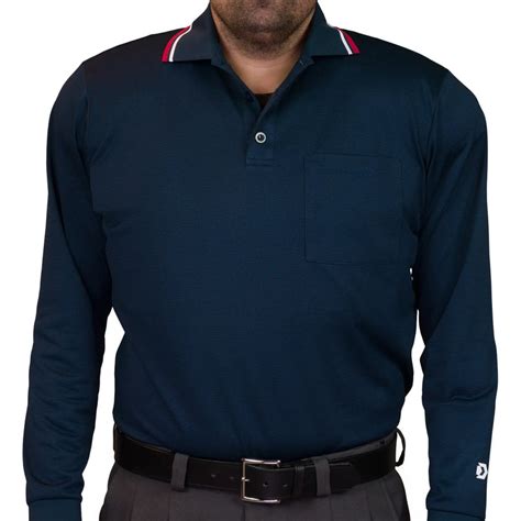 Davis Bfx Traditional Navy Umpire Shirt Gerry Davis Sports