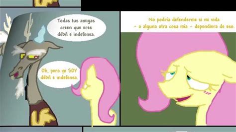 Discord Y Fluttershy Ahora Y Siempre Fandub Comic Mlp Youtube
