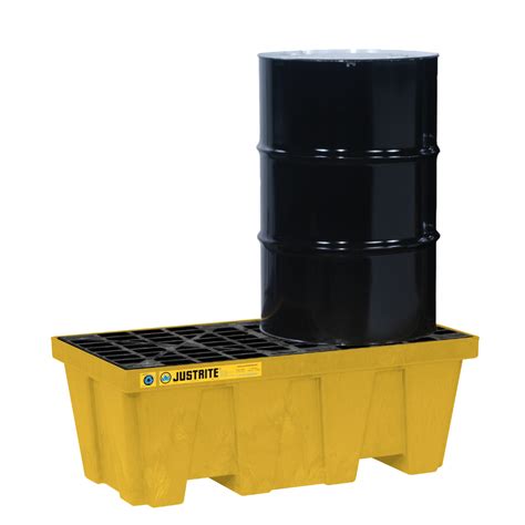 28622 Tarima Antiderrames Para 2 Tambores Cap 250 Lts Y 1134 Kgs De
