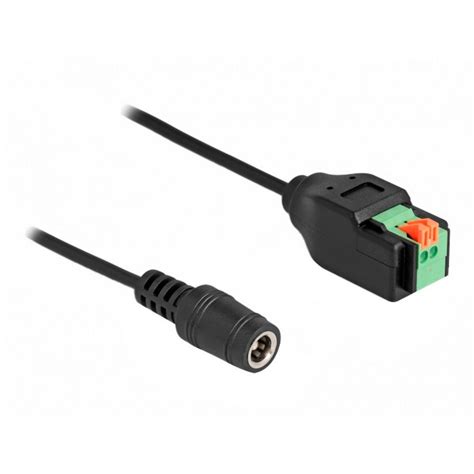 Delock Dc 5 5 X 2 1mm Buchse Zu Terminalblock Adapter Adapter