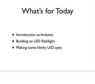 Arduino Spooky Projects Class1 PPT