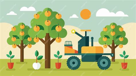 In Addition To Harvesting Automated Tree Fruit Harvesters Also Have The Ability To Prune Trees