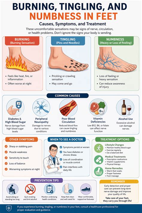 Burning Tingling And Numbness In Feet Causes Symptoms And Treatment