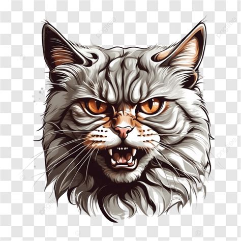 주황색 눈과 검은색 흰색 그림을 가진 고양이 그림 주황색 눈을 가진 고양이 그림 그리고 흑백사진 주황색 눈을 가진 고양이의 Png 일러스트 및 이미지 에 대한 무료