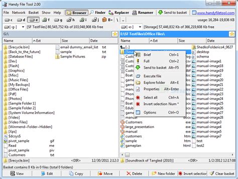 Handy File Tool Screenshot And Download At SnapFiles Com