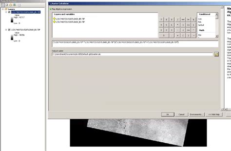 How To Calculate NDWI Value In Arcgis Geographic Information Systems Stack Exchange