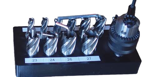 Vevor Magnetic Drill Bit Organizer By Diywithjj Download Free Stl Model