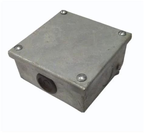 Mild Steel Hot Deep Galvanized Junction Box For Industrial At Rs 550