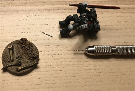 Pinning Models To Bases Guard And Warhammer 40k Blog