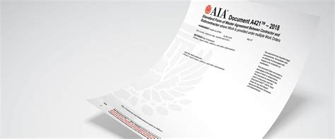 AIA Contract Documents AIANYS