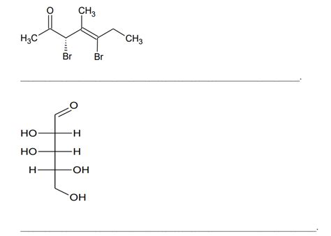 Solved Please Identify The Uipac Names Of The Following