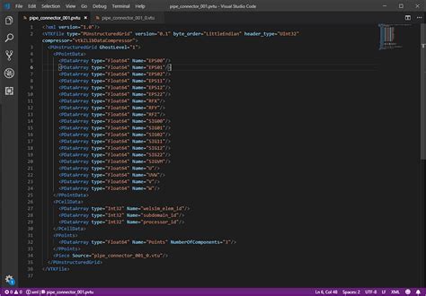 Export Result Data In Vtk Format From Welsim
