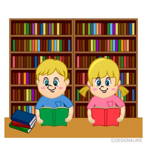 Library Cartoon