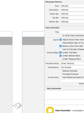 Ios Different Navigationbar Height In Storyboard Stack Overflow