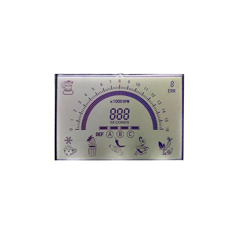 Fstn Lcd Custom Segment Displaywide Viewing Anglehigh Contrast