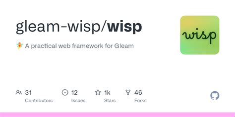 GitHub Gleam Wisp Wisp A Practical Web Framework For Gleam