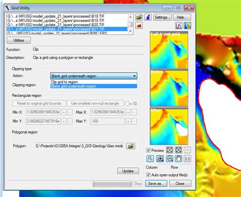 Qgis Clipping Raster Inside A Polygon Making Hole Geographic
