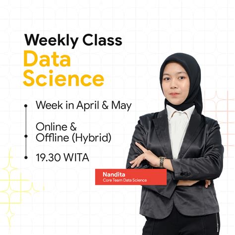 See Weekly Class Data Science Intro To Python Data Science At Google Developer Groups GDG On