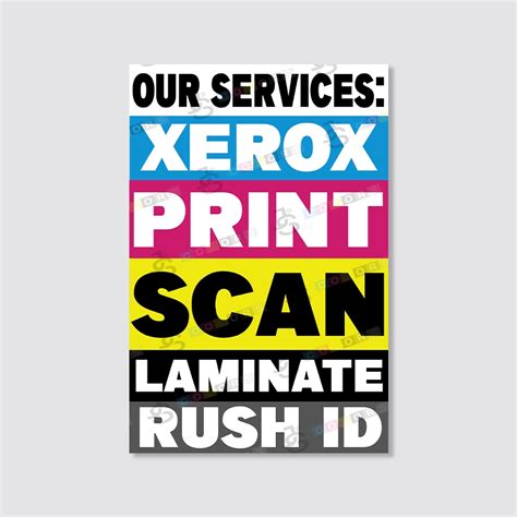 Print Scan Xerox Copy Tarpaulin Signage Shopee Philippines