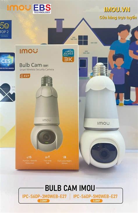 Camera bóng đèn Imou camera ngụy trang Imou