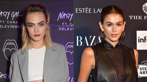 Cara Delevingne Et Kaia Gerber En Couple La Toile Semballe Après Un