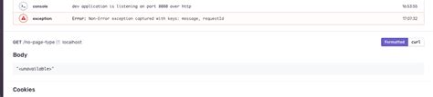 Sentry Express Sends Unavailable Body On GET Requests Issue 2502 Getsentry Sentry