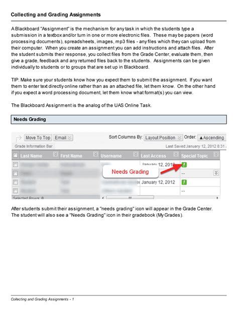 Fillable Online Collecting And Grading Assignments Fax Email Print