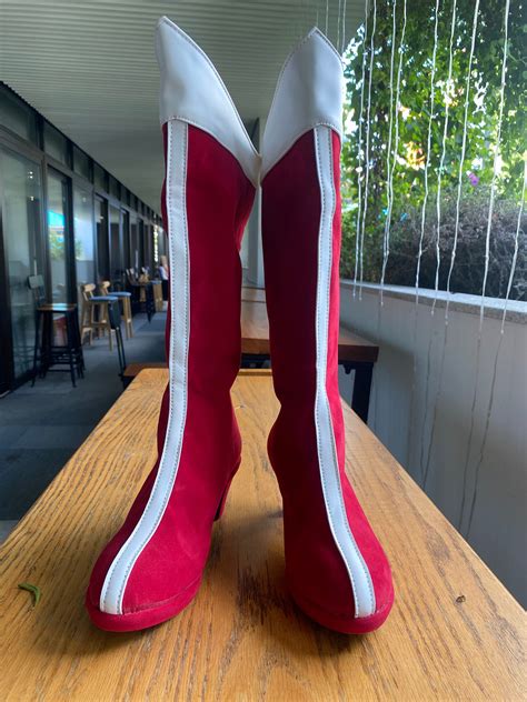 Wonder Woman Cosplay Costume Boots Shoes Custom Made Etsy