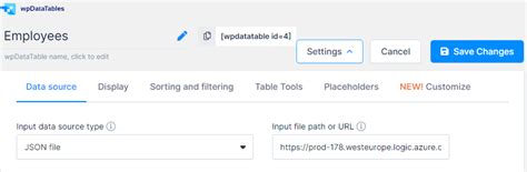 Publish 365 Data To Wordpress With Wpdatatables And Power Automate