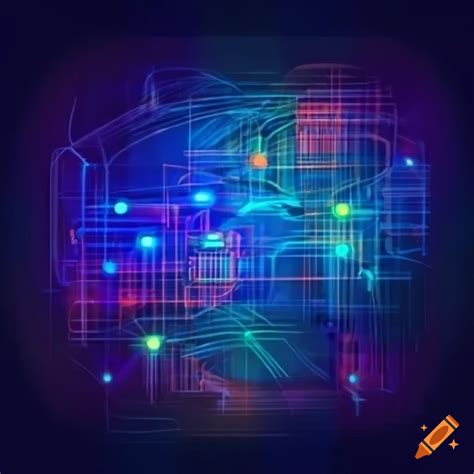 Ultra Realistic Tcp Ip Network Connections On Craiyon