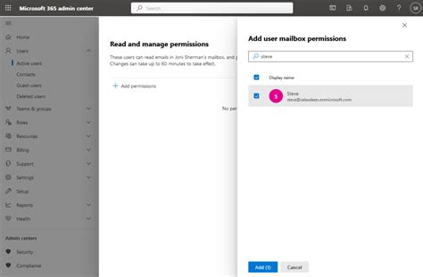 how to grant permission to a mailbox in office 365 sharepoint diary
