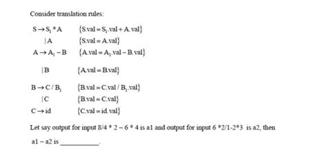 Compiler Design Parse Tree Evaluation