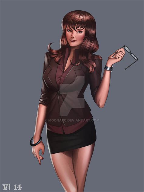 Sexy Office Lady 1 Inspired By Artgerm By Moonarc On Deviantart