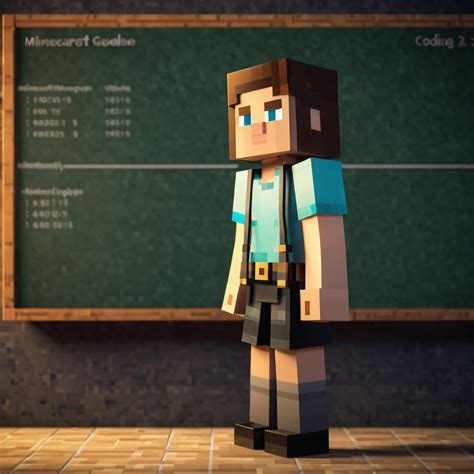 Minecraft Coding Lesson Stable Diffusion Online