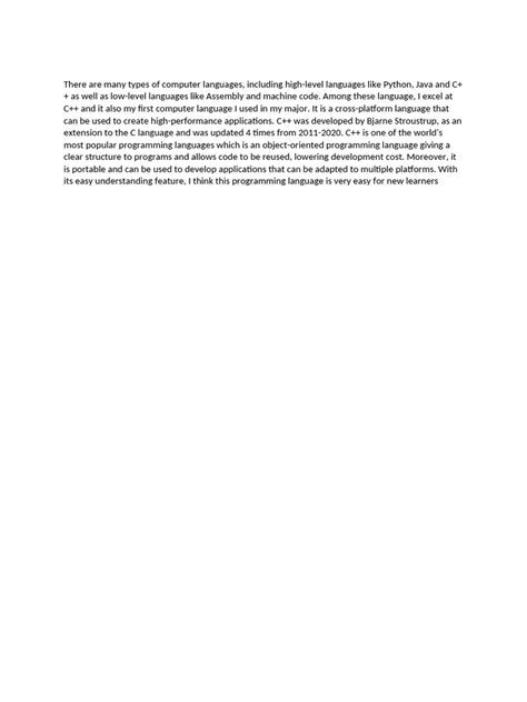 Unit 6 Programming Language Pdf