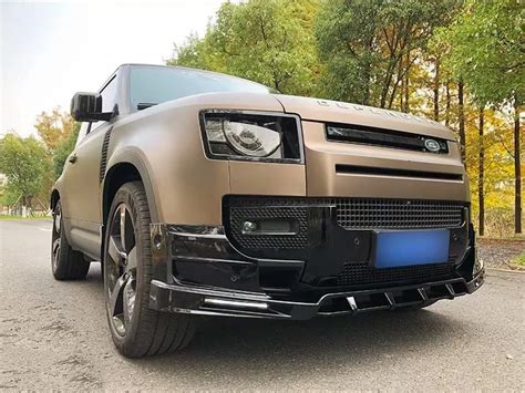 body kit suitable for defender rock with light rear lip front lip