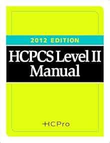 HCPCS Level II Manual Medicine Health Science Books Amazon Com
