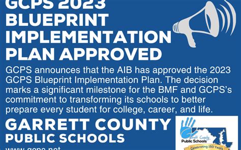 Gcps 2023 Blueprint Implementation Plan Approved Deep Creek Times