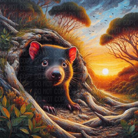 Tasmanian Devil Burrow Oh My Stars Craft Supplies