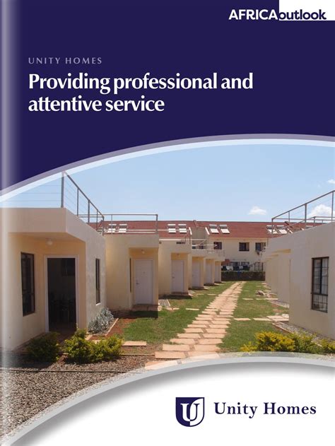 UNITY HOMES By Outlook Publishing Issuu