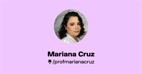 Mariana Cruz Instagram Linktree