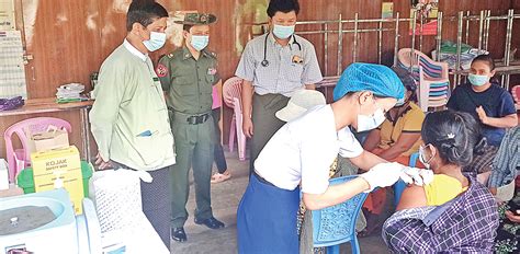 ကျွန်းလှမြို့နယ်ရှိပြည်သူများအား ကိုဗစ် ၁၉ ရောဂါ ကာကွယ်ဆေးများ ထိုးနှံပေး Myawady Webportal