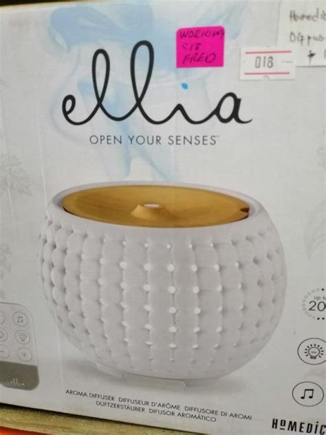 Homedics Ellia Diffuser With Remote Furniture And Home Living Home