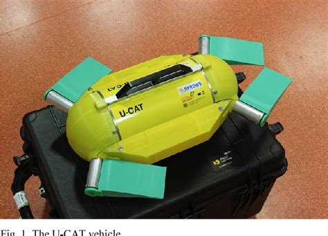 Figure 1 From Design Principle Of A Biomimetic Underwater Robot U Cat Semantic Scholar