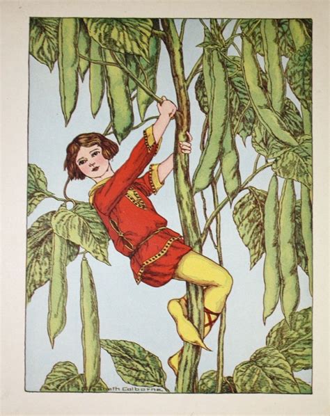 Jack And The Beanstalk Elizabeth Colborne Fairytale Illustration