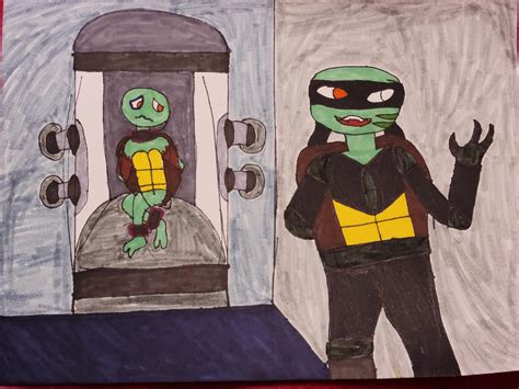 Tmnt Midnight Evil Mikey Sings Open Up Your Eyes By Reneejoelle On Deviantart