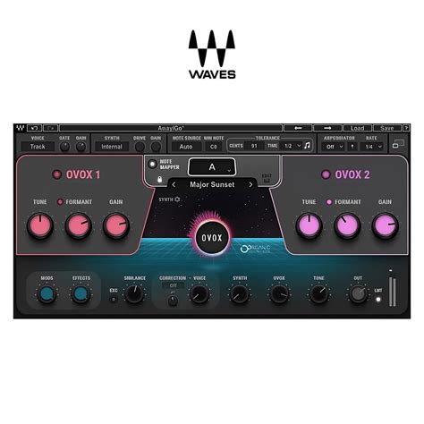 Waves Ovox Vocal Resynthesis Vocal Fx Vocoder Plugin Producer Sources