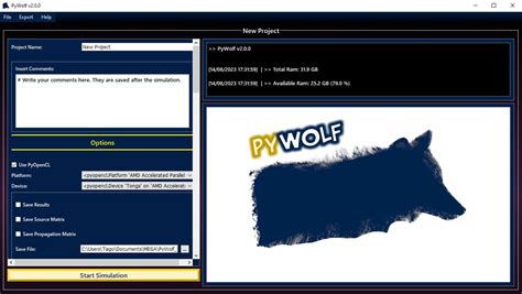 PyWolf A PyOpenCL Implementation For Simulating The Propagation Of