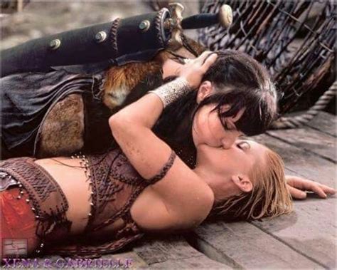 Gabrielle and Xena Hübsche gesichter Kriegerprinzessin Kriegerin