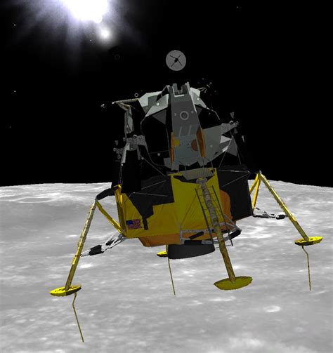 Lunar Module Eagle Clipart Clipground